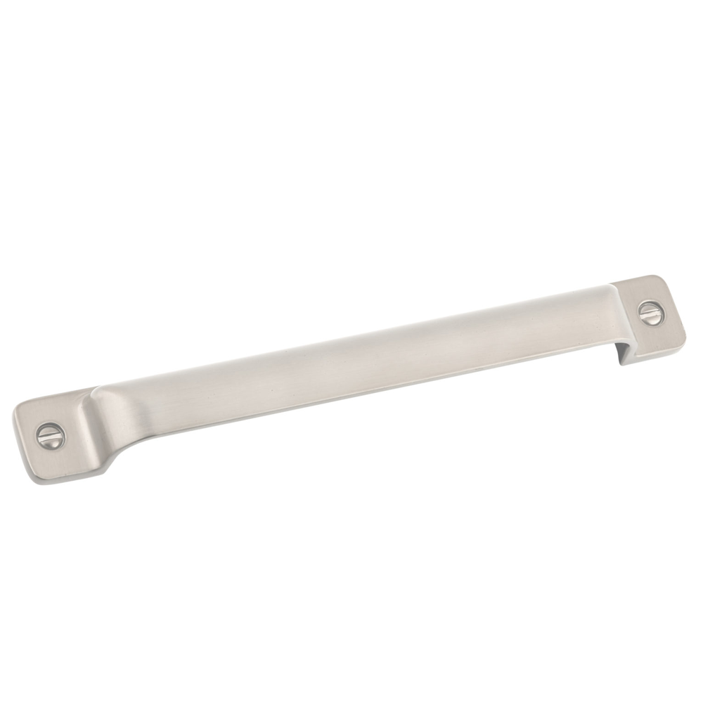 Pull - Transitional Rectangle Cup - 8" - Brushed Nickel