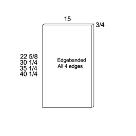 TGW-WEP1530 - Panel - Wall Panels - 15 inch