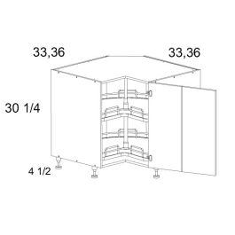 TWP-LSB33 - Base Easy Reach Without Lazy Susan Basket - 33 inch