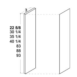 TWP-OF330 - Fillers - 3" Overlay Filler - 3 inch